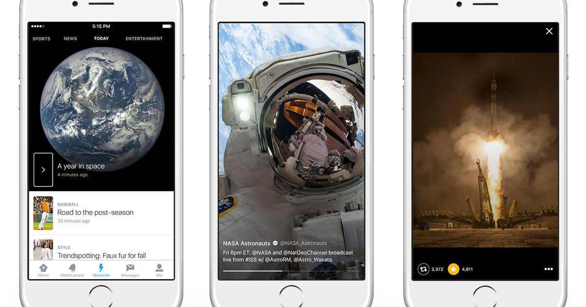 Twitter delivers today's best tweets in "Moments" - CBS News