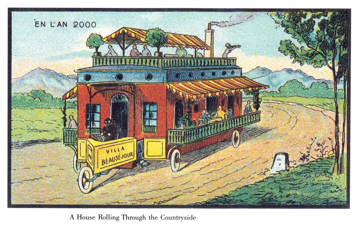 Envisioning life in 2000 from a 1900 perspective