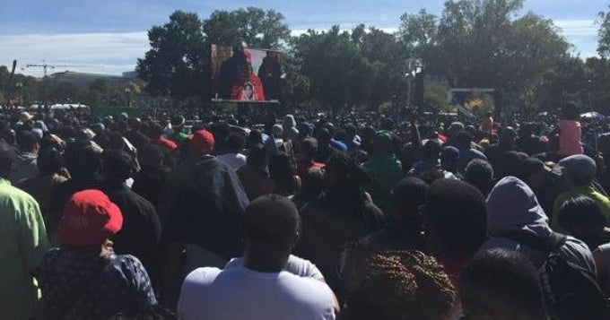 Calls for change at 20th anniversary of Million Man March - CBS News