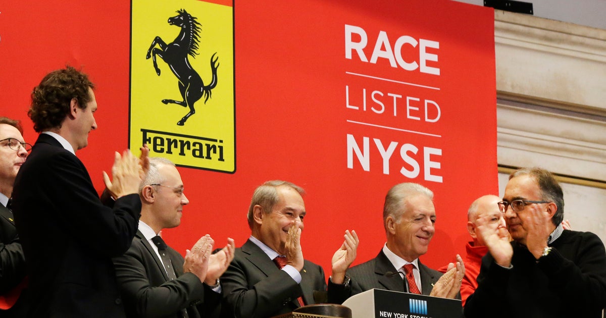 Ferrari IPO: Italian craftsmanship meets Wall Street - CBS News