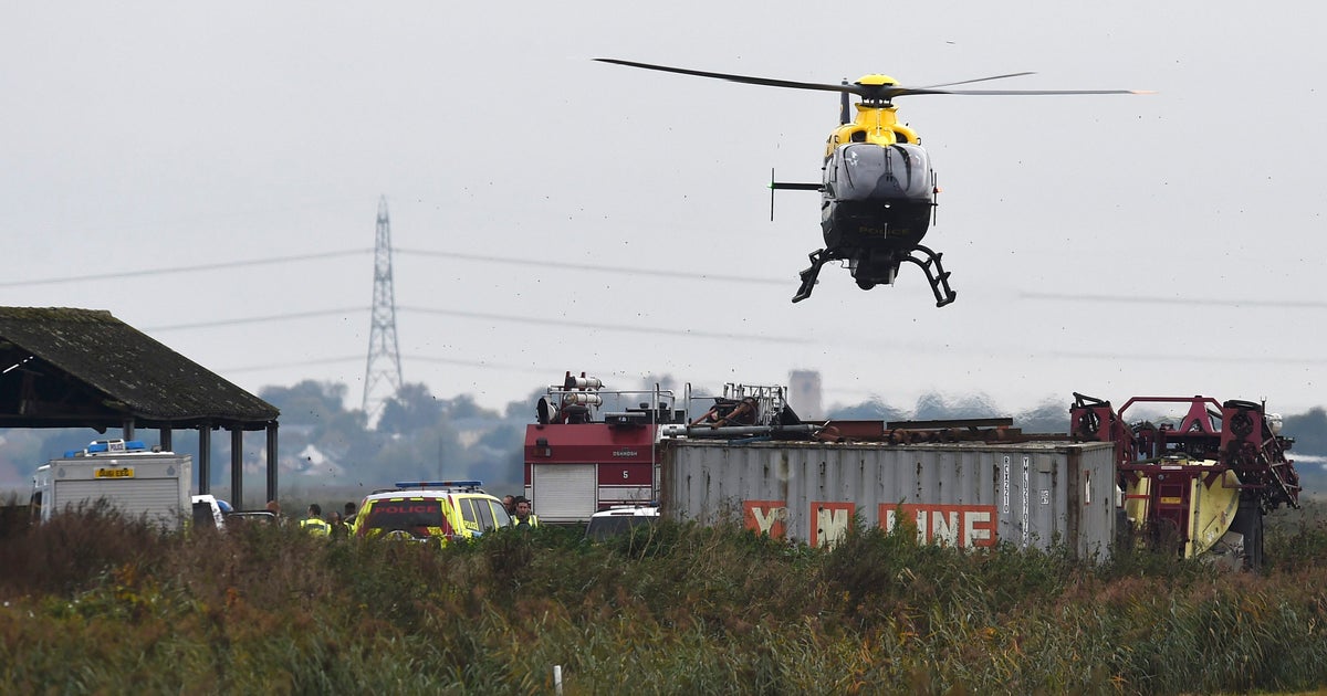 US fighter jet crashes near RAF Lakenheath base in England - CBS News