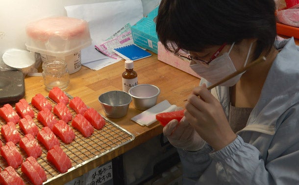 Culinary art: Japan's fascinating plastic food