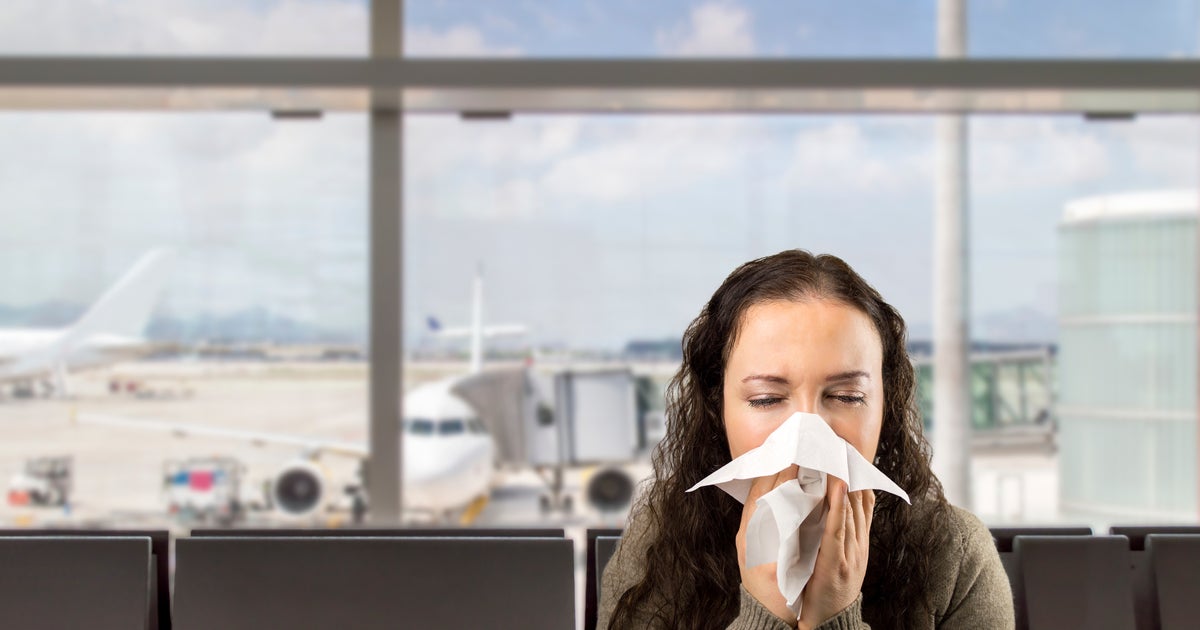 How to avoid colds and flu when you fly - CBS News