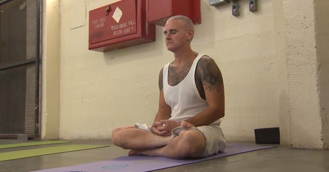 Prisons offer yoga to help rehabilitate inmates - CBS News
