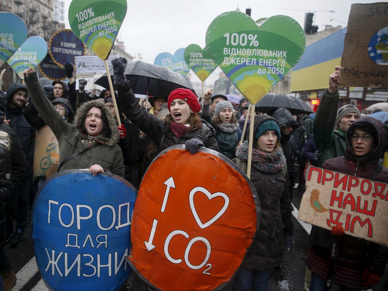World rallies for action against climate change
