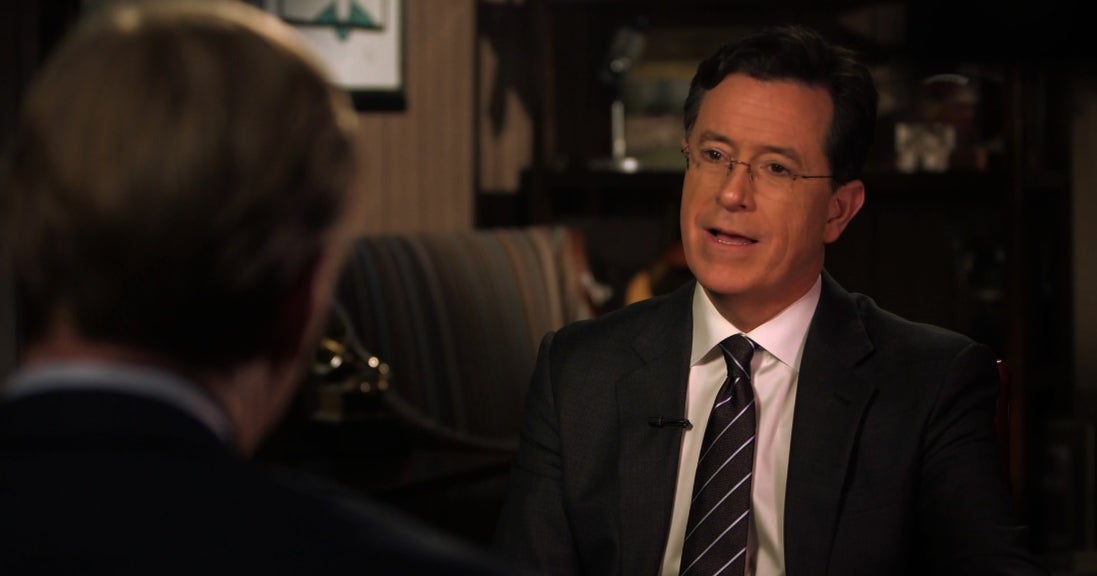 Colbert: Trump is "my old character with $10 billion" - CBS News