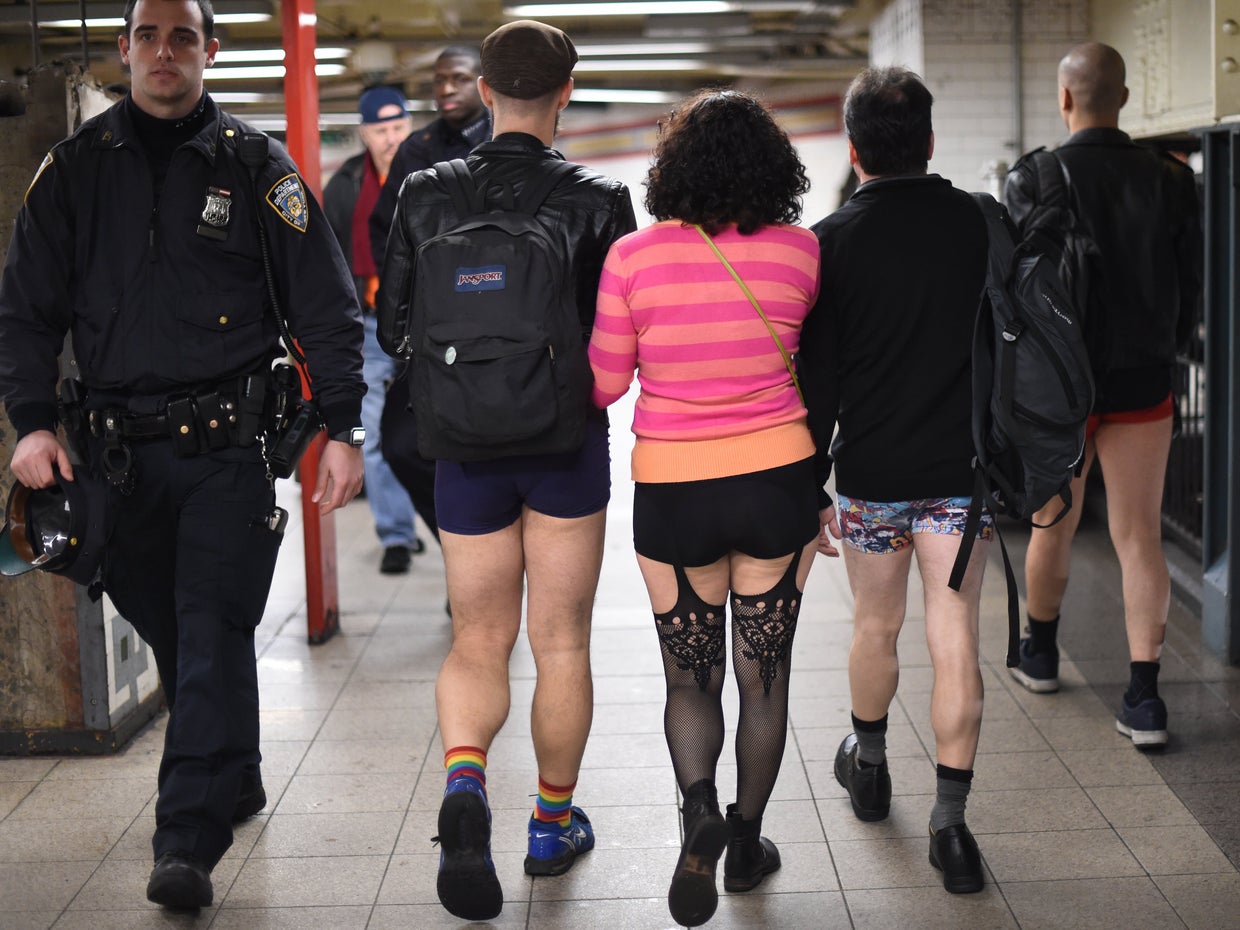 No Pants Subway Ride 2016: Legs bared around the world