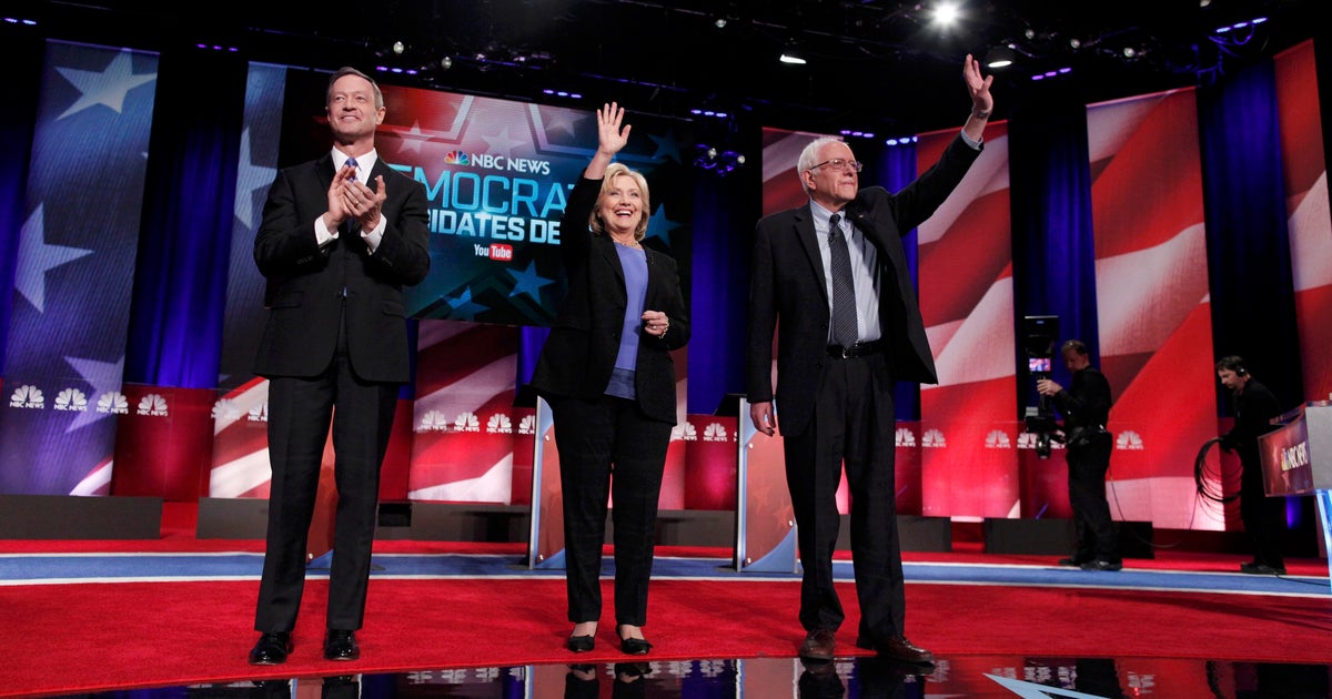 Hillary Clinton, Bernie Sanders spar on health care, Wall Street - CBS News