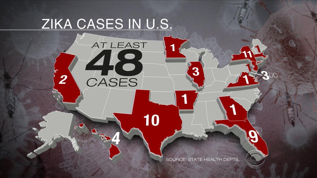 Florida declares public health emergency for Zika in four counties ...