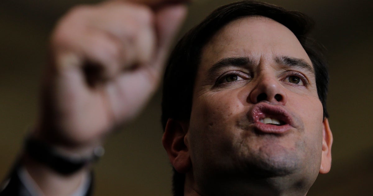 Kansas governor endorses Marco Rubio - CBS News