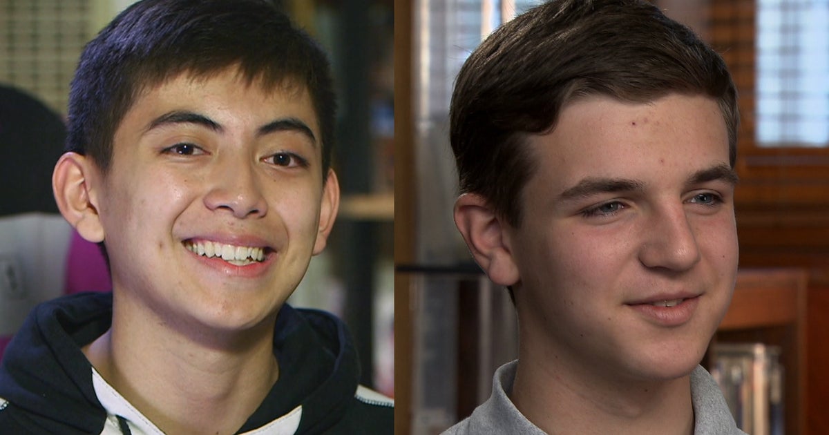 2 teens who aced AP calculus test have common denominator - CBS News