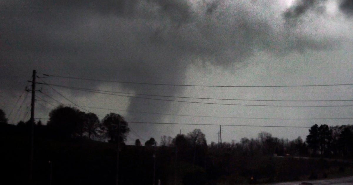Extreme tornado clusters becoming more common - CBS News