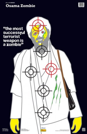 Zombies, Nazis and Jar Jar Binks: Novelty shooting range targets