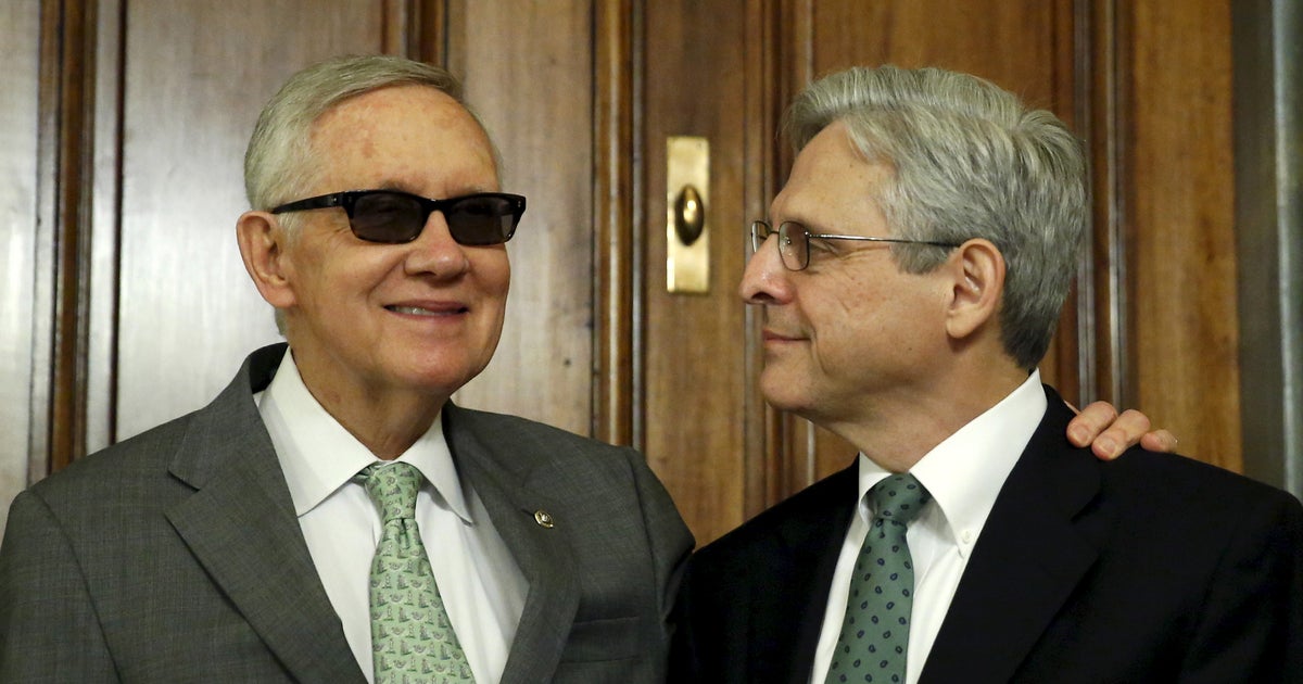 Harry Reid "confident" Merrick Garland will be confirmed - CBS News