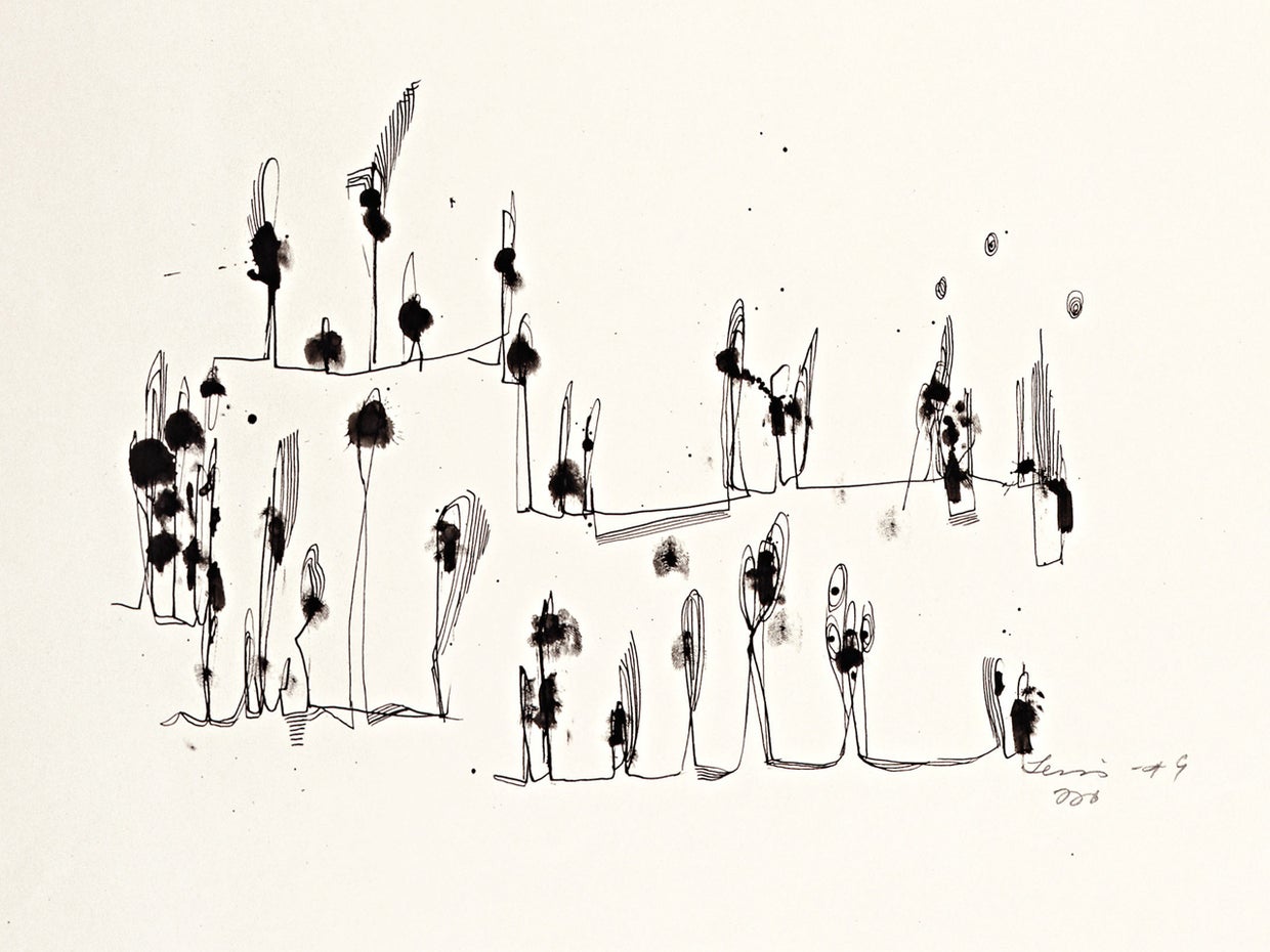 Abstract artist Norman Lewis