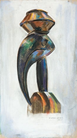 Abstract artist Norman Lewis