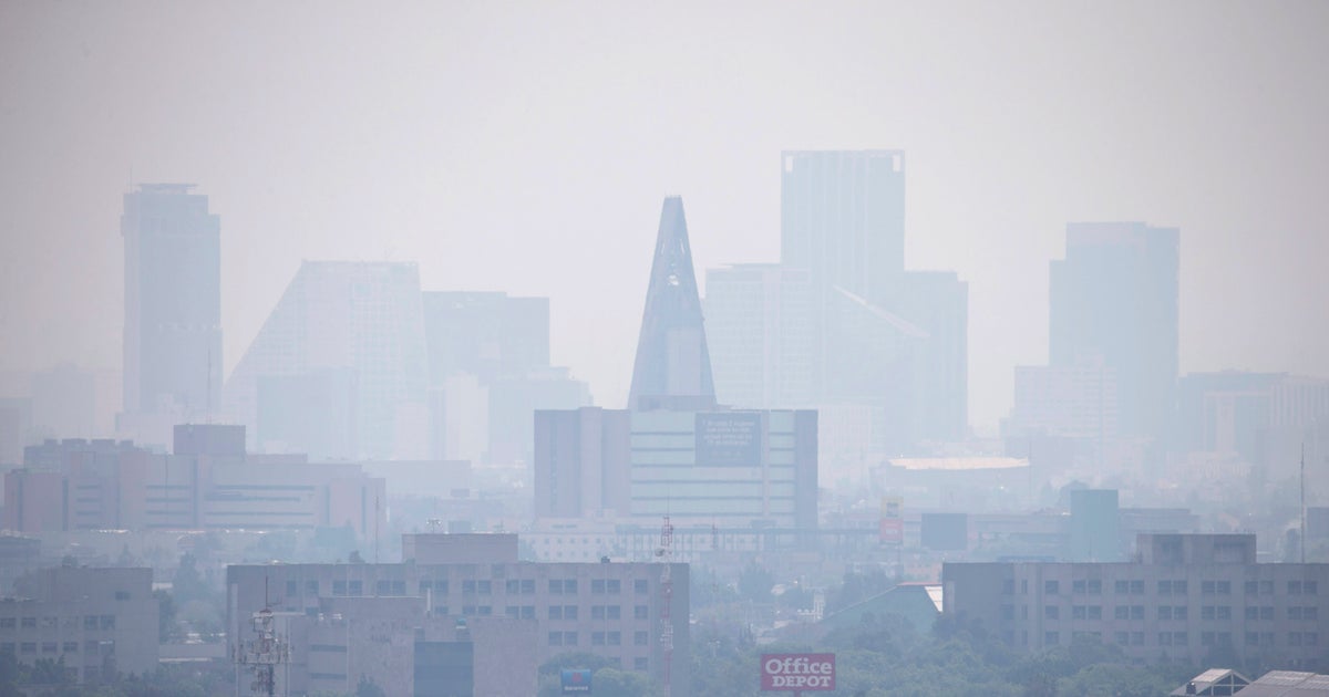 After worst smog in 11 years, Mexico City braces for more - CBS News