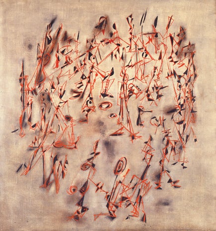 Abstract artist Norman Lewis