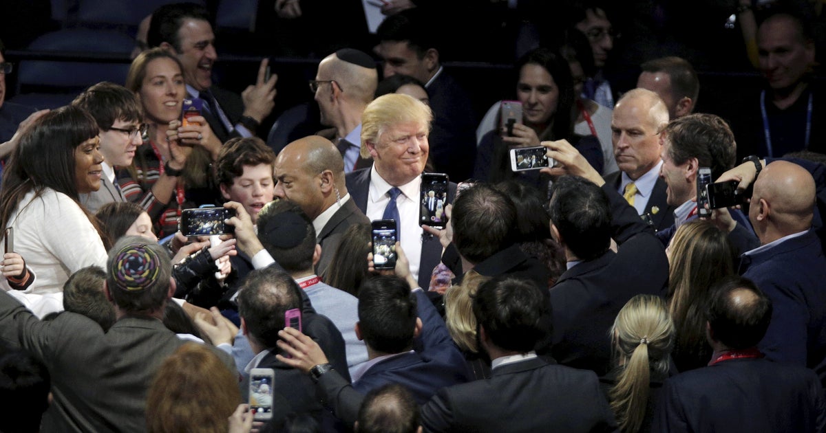 Donald Trump tweet with Star of David draws social media backlash - CBS ...