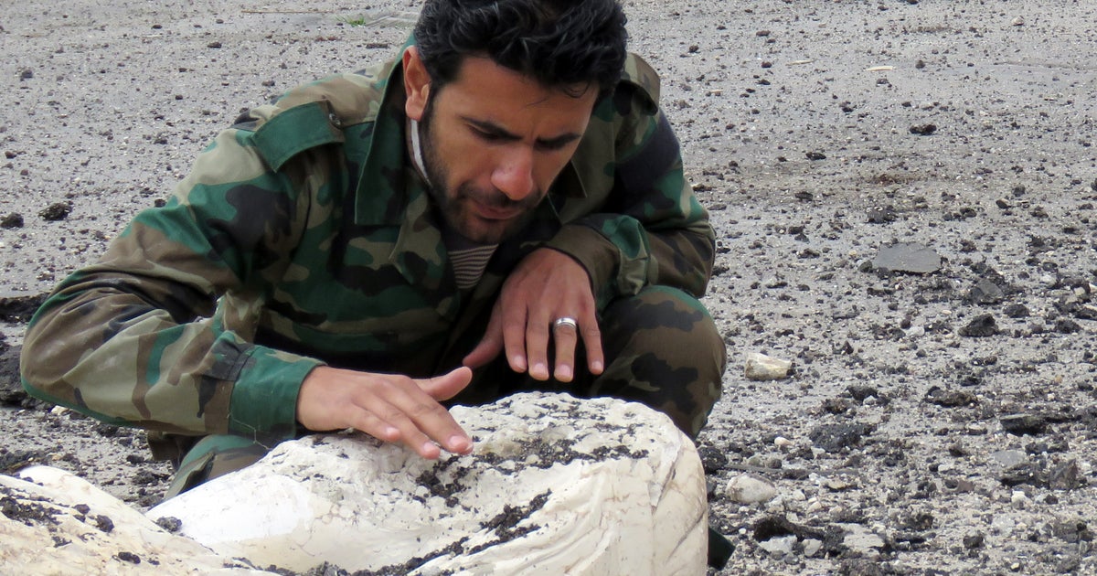Inside Palmyra: CBS News gets glimpse inside ancient town decimated by ...
