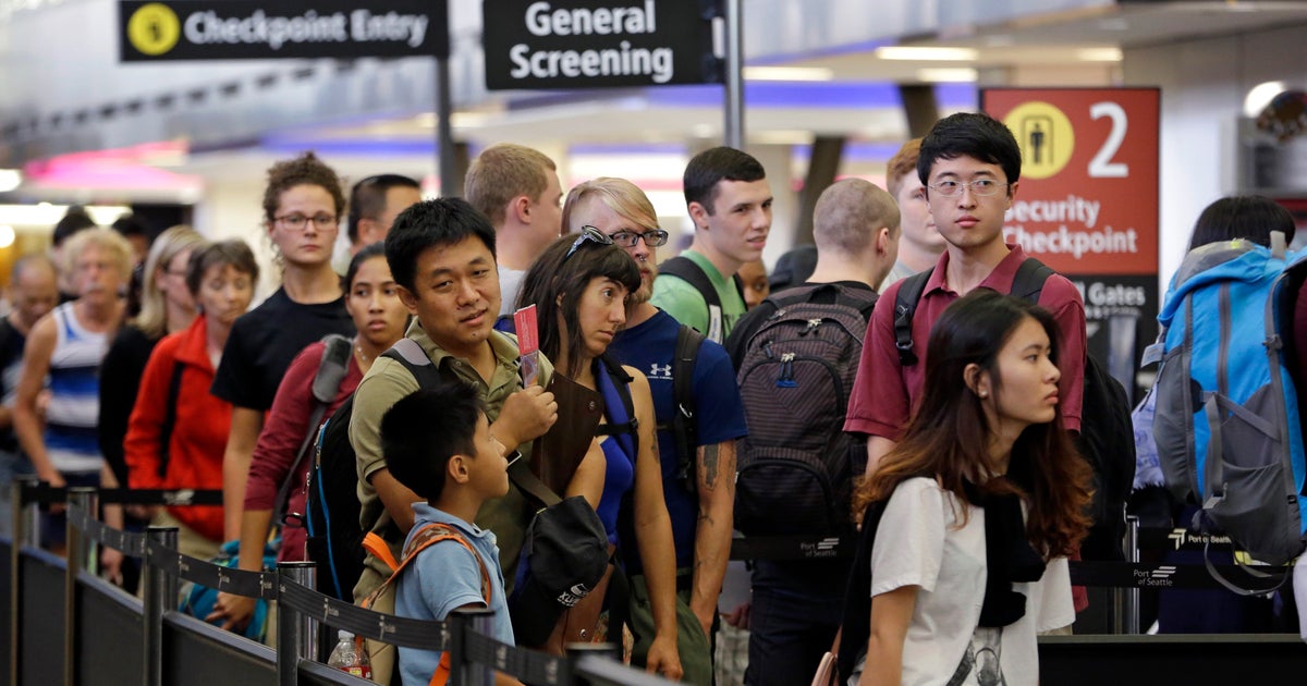 3 ways to shrink airport security lines - CBS News