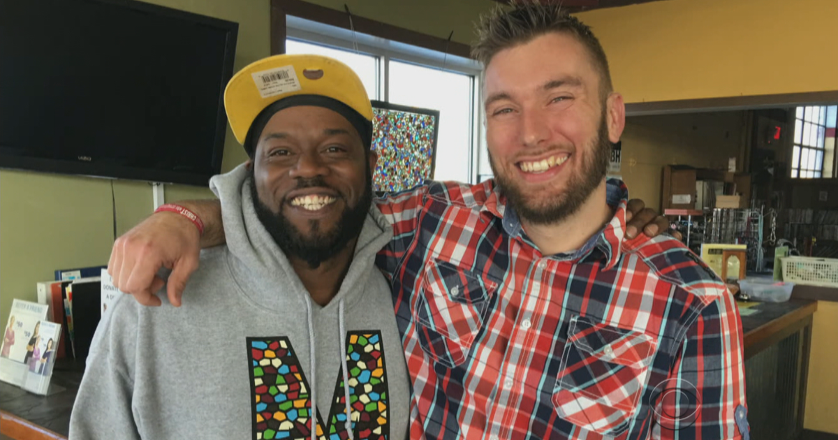 Innocent man ends up pals with crooked cop that framed him - CBS News