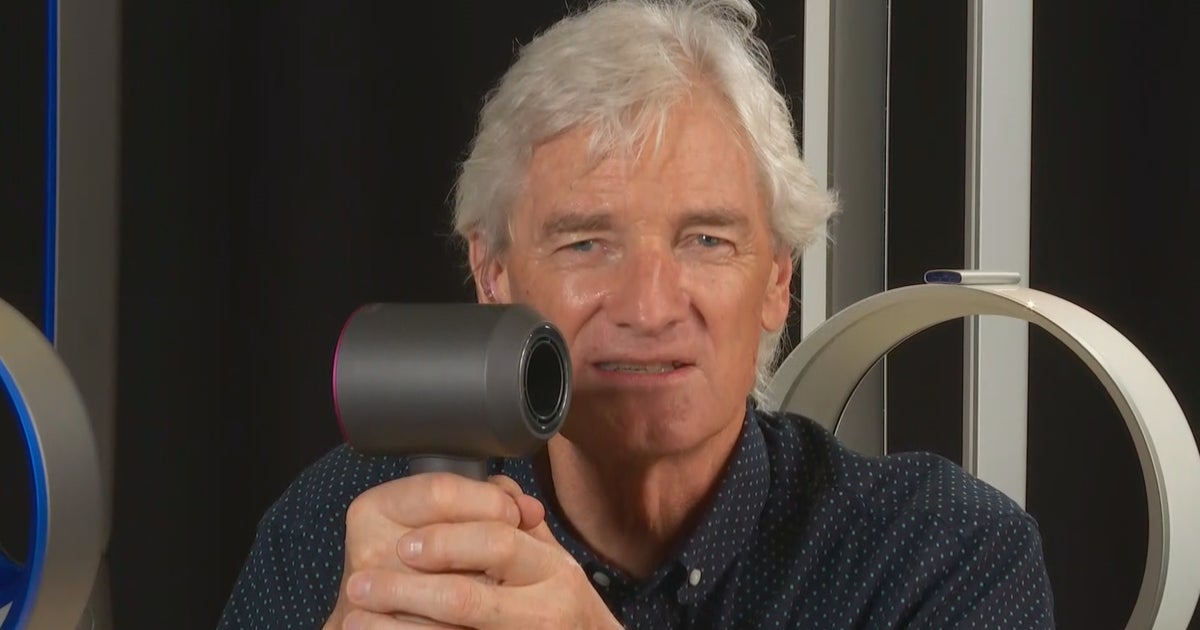 Dyson's new invention aims to blow you - and bad hair days - away - CBS ...