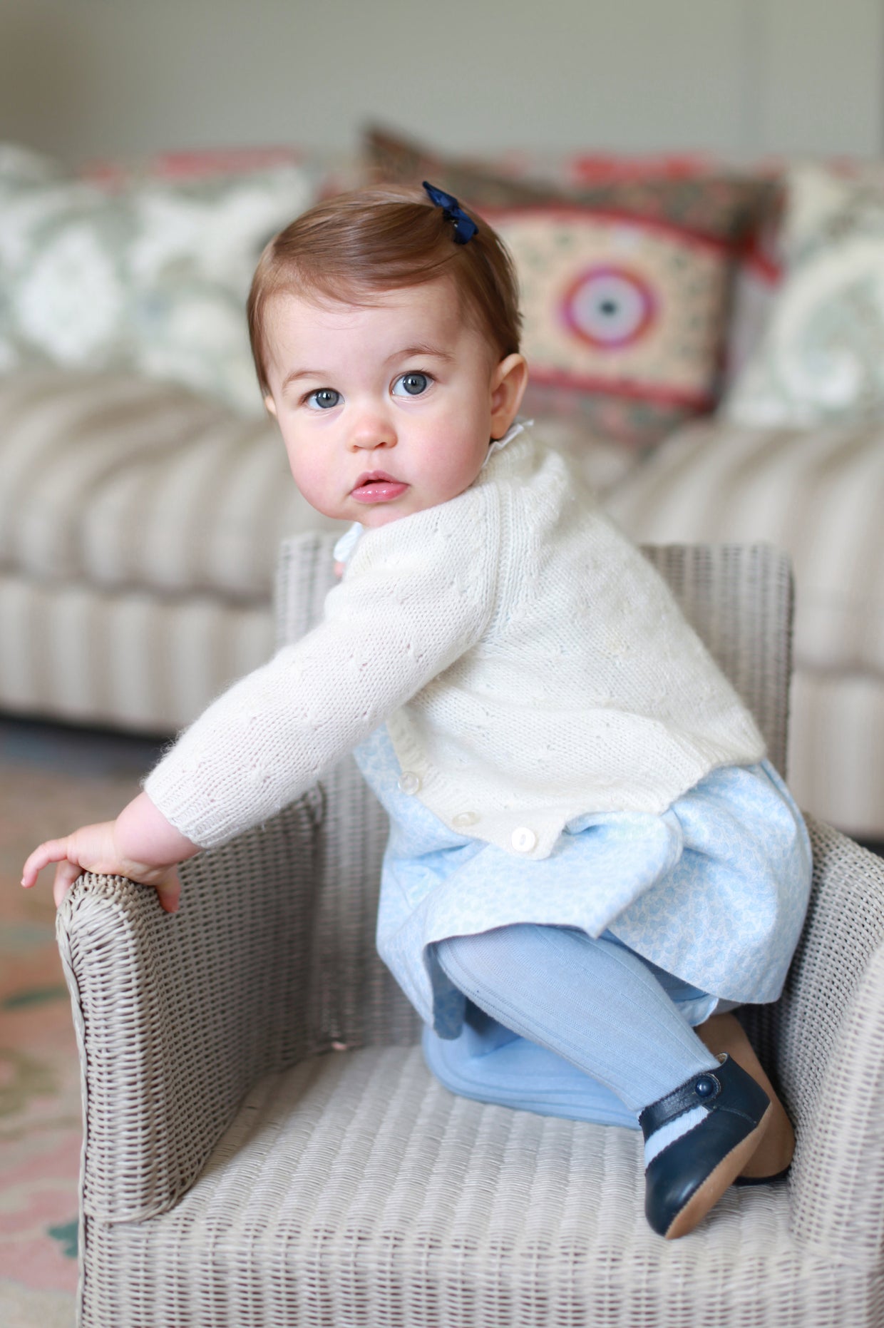 Princess Charlotte marks first birthday