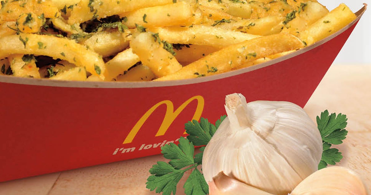 Garlic fries with a Grand Mac? McDonald's tests new dishes - CBS News