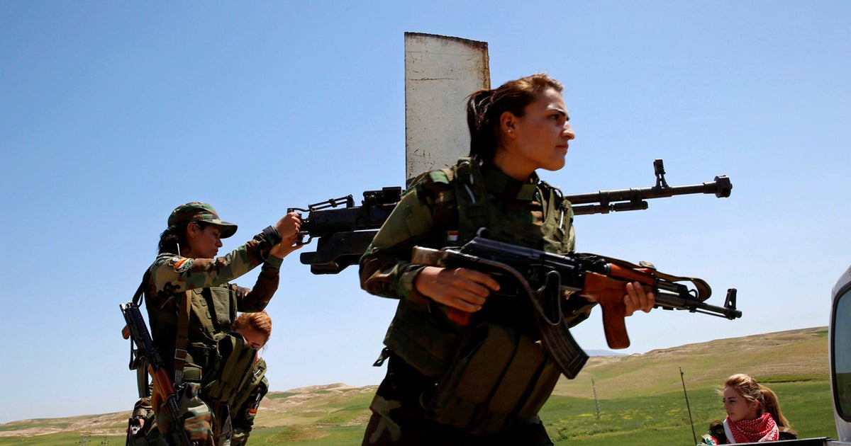 Yazidi woman freed from ISIS captivity in Sinjar returns for revenge on ...