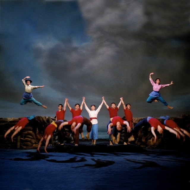 Rare photos of China's Cultural Revolution model operas