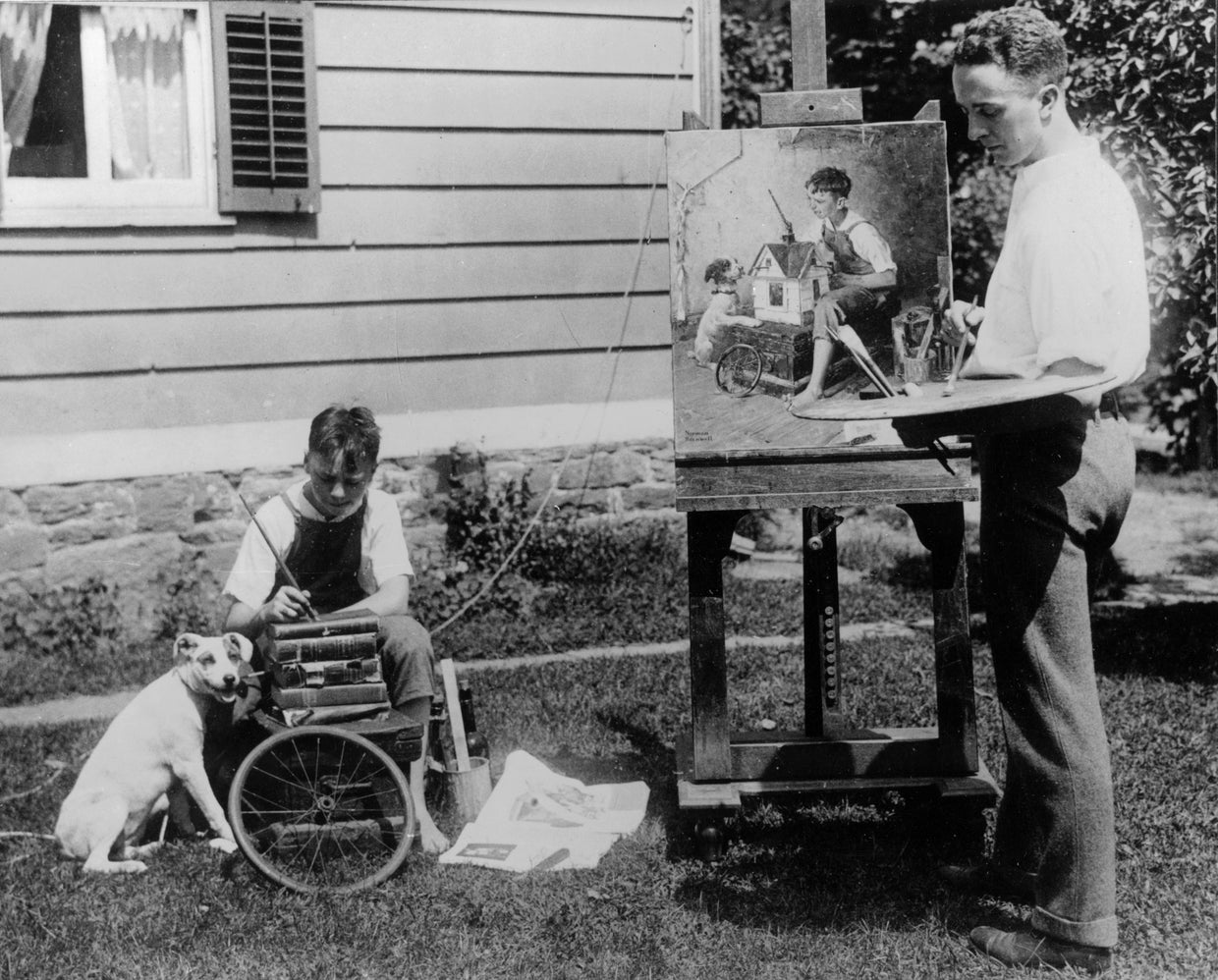 The making of Norman Rockwell's Saturday Evening Post Covers