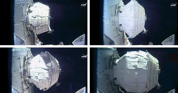 International Space Station successfully inflates experimental BEAM ...