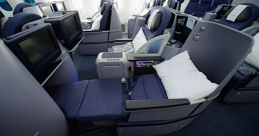 The endangered first-class airline seat - CBS News