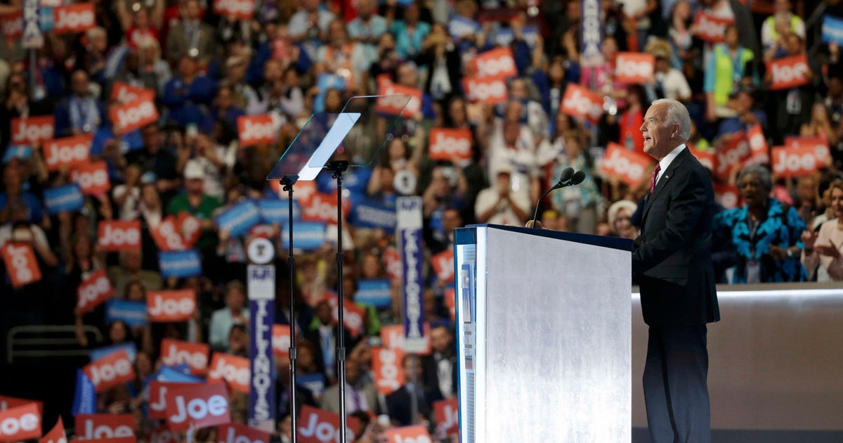 Joe Biden: "We are America, second to none, and we own the finish line ...