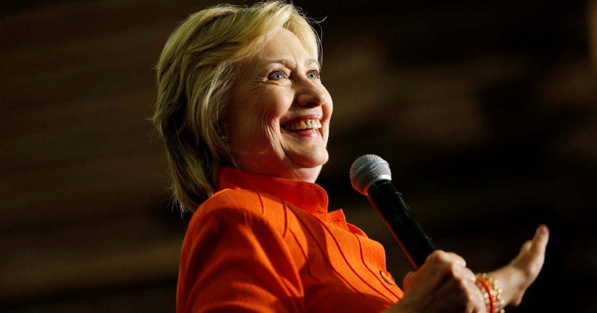 New poll has Hillary Clinton up 10 percentage points - CBS News