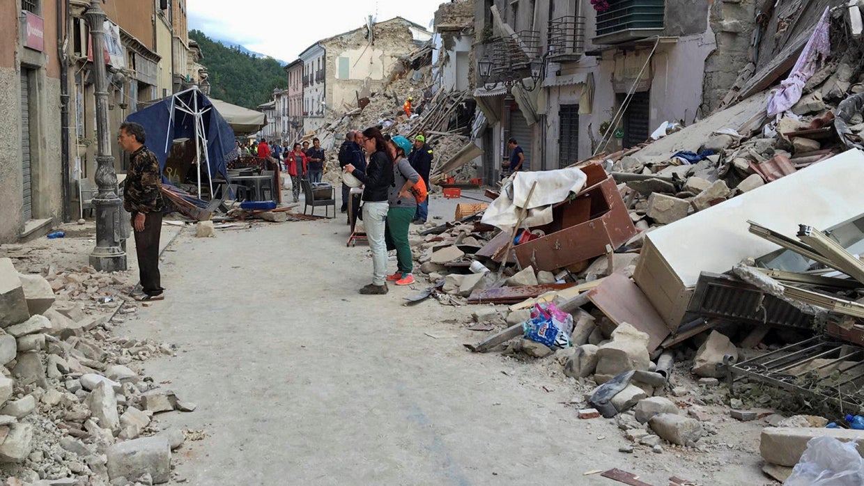 Amatrice, Italy earthquake causes multiple deaths in Umbria, felt all ...