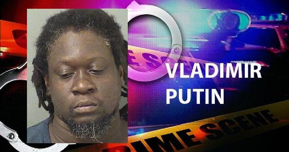 Man named Vladimir Putin arrested at Publix in Florida - CBS News