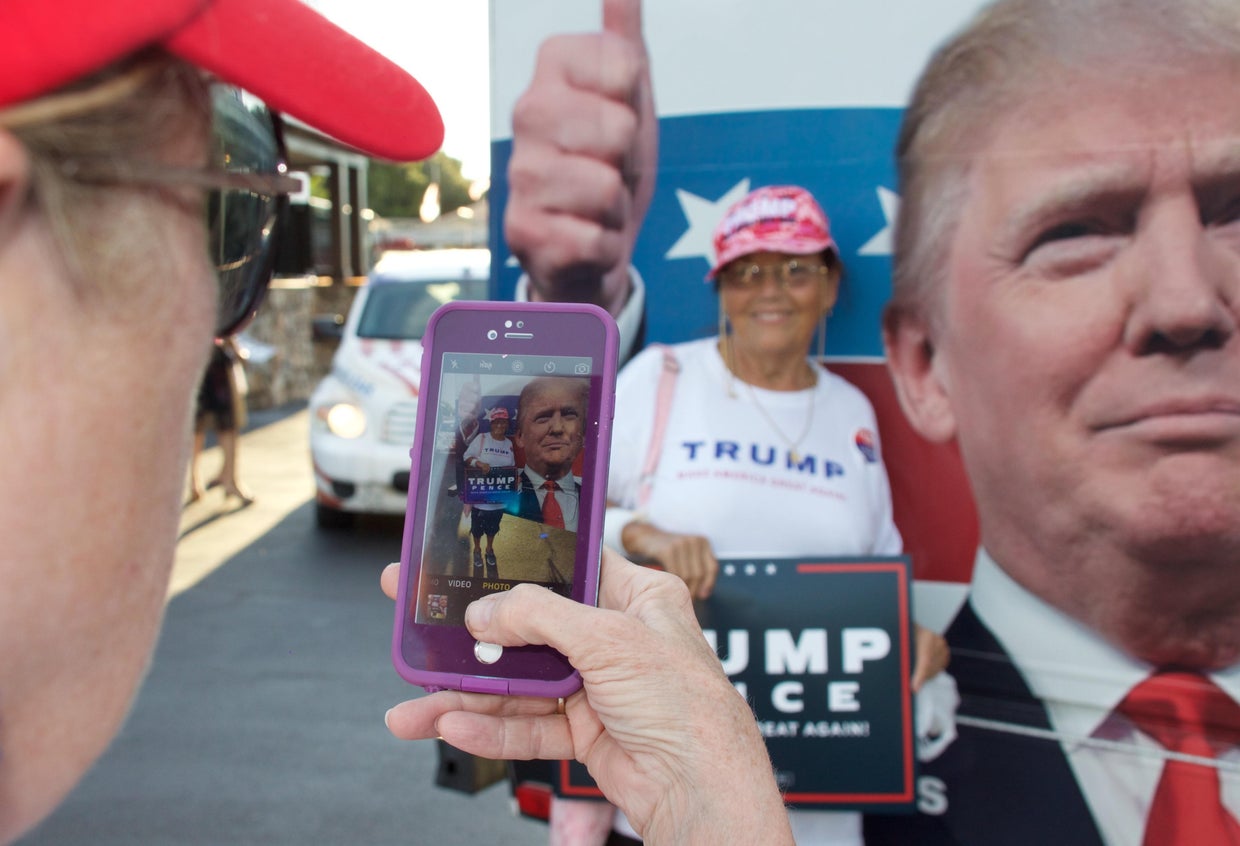 How an RV organizes and energizes Trump voters in Florida - CBS News