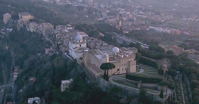 Take a tour of the centuries-old papal summer retreat in Italy - CBS News