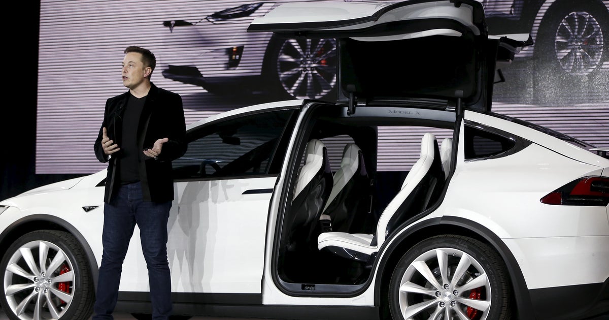 Tesla speeds by Ford in market capitalization - CBS News