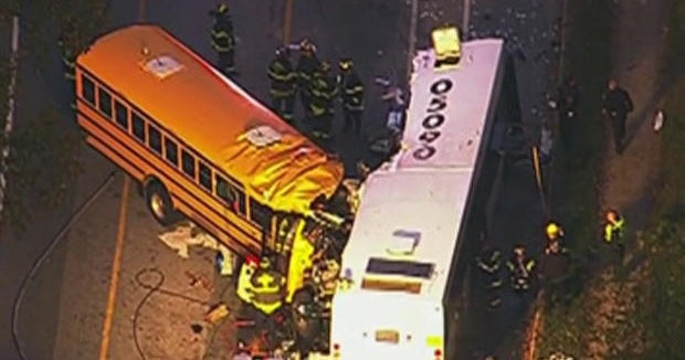 6 killed, 10 injured after school and city bus collide in Baltimore ...