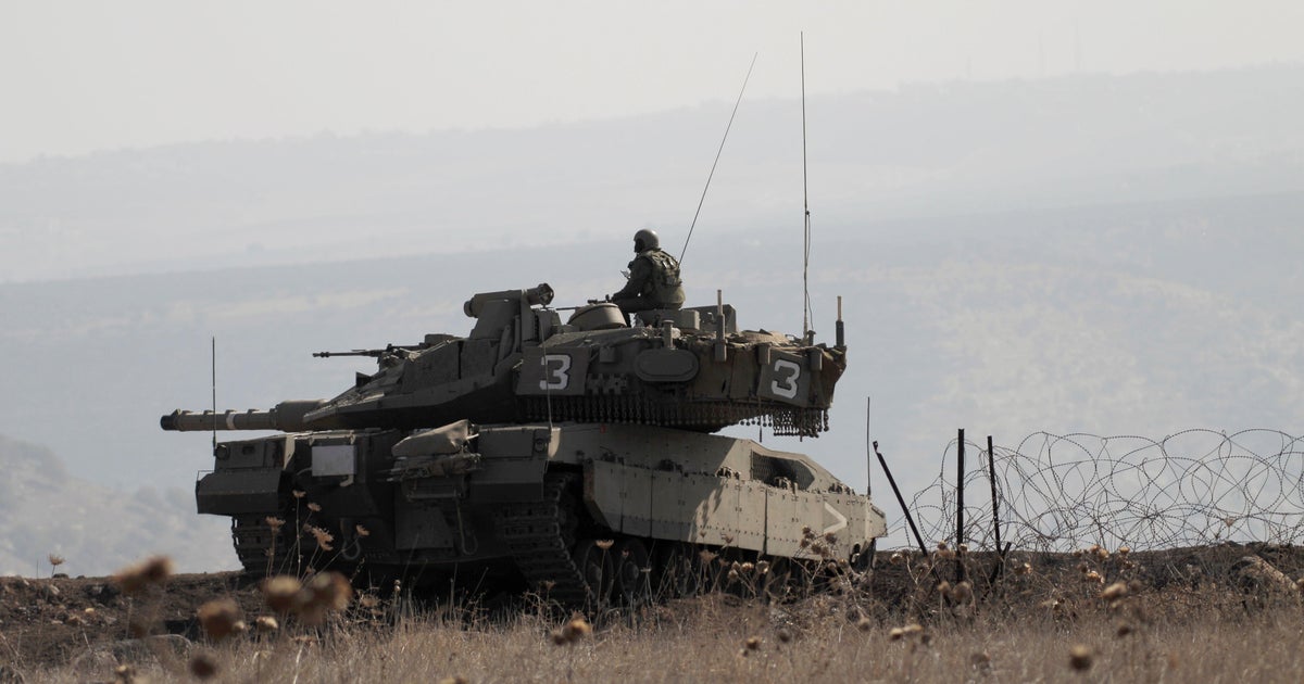 Israeli military kills 4 ISIS militants in Syria after ambush - CBS News