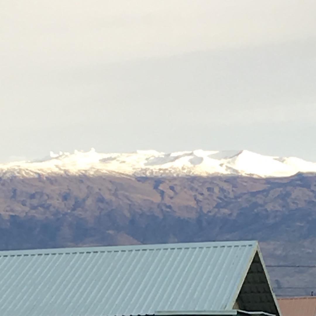 Stunning snow-blanketed Hawaii