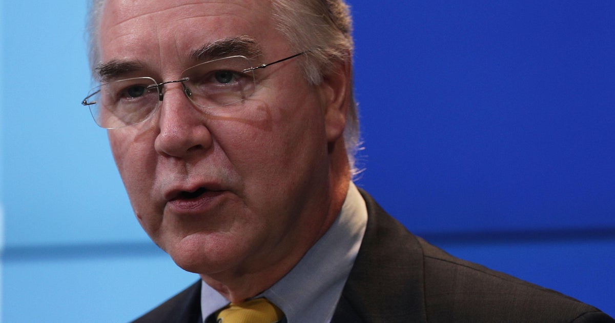 HHS watchdog investigating Tom Price's travel - CBS News
