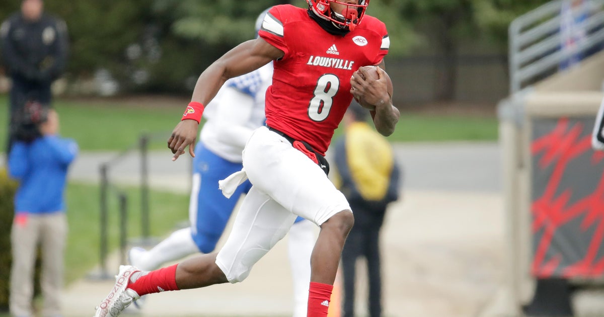 Lamar Jackson, Louisville quarterback, wins Heisman - CBS News