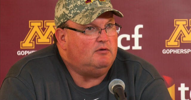 University of Minnesota football coach Tracy Claeys speaks out for ...