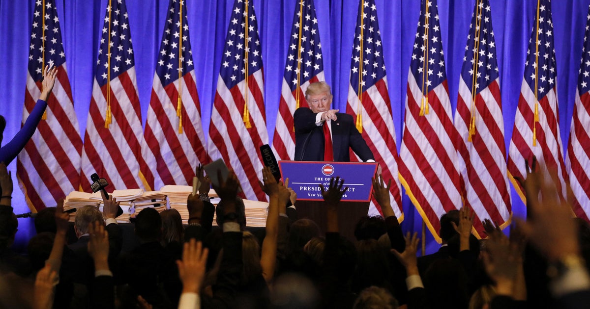 Highlights from Donald Trump's press conference - CBS News
