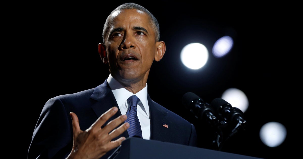 Six in 10 Americans approve of the way Obama handled presidency - CBS News