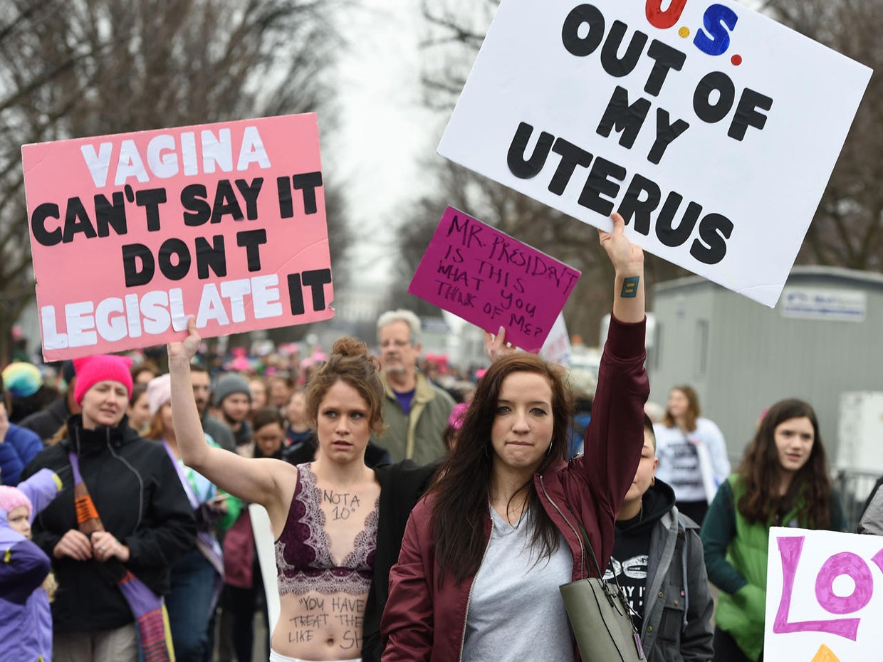 Women's March, in Washington and around the world